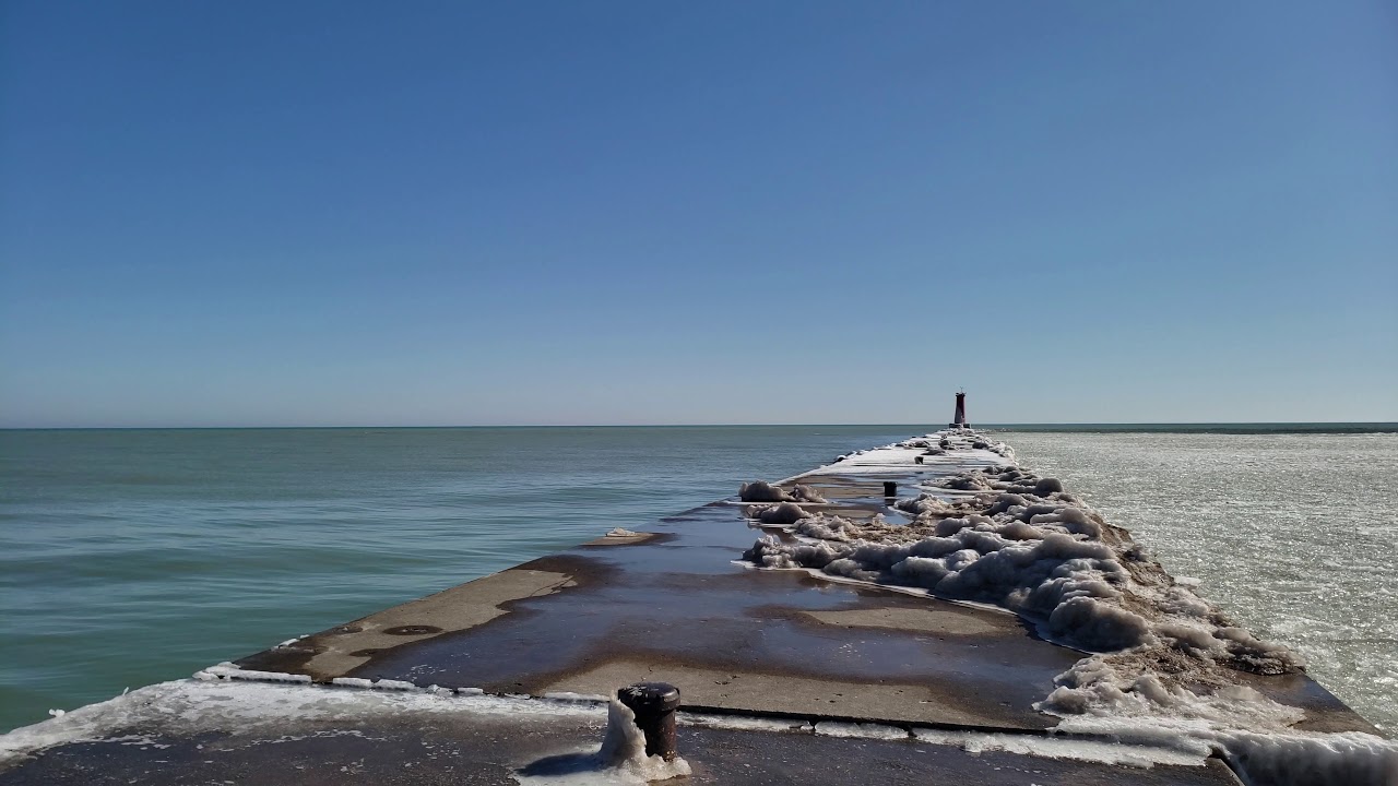 Lake Michigan (Sheboygan, WI) - YouTube
