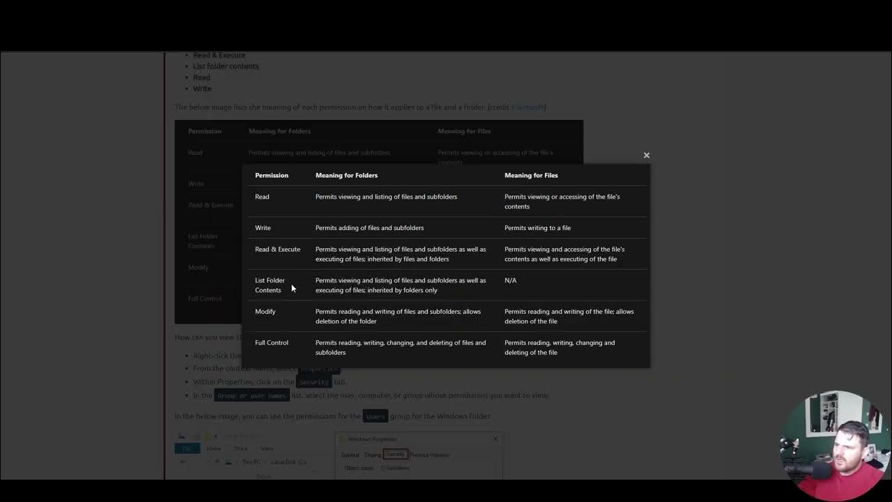 The File System | THM Series: Pre-Security: Windows Fundamentals Part 1 #4 - YouTube