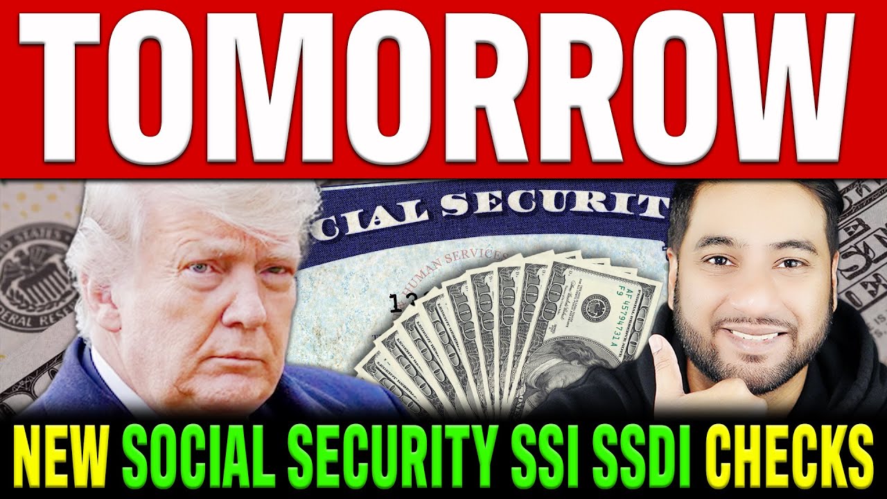 TOMORROW! New Social Security SSI SSDI Checks Are Coming | SSA Increase ...