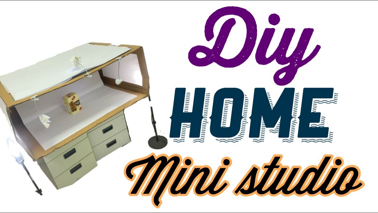 CARA BUAT MINI STUDIO, D.I.Y 2020 Bajet Murah - YouTube