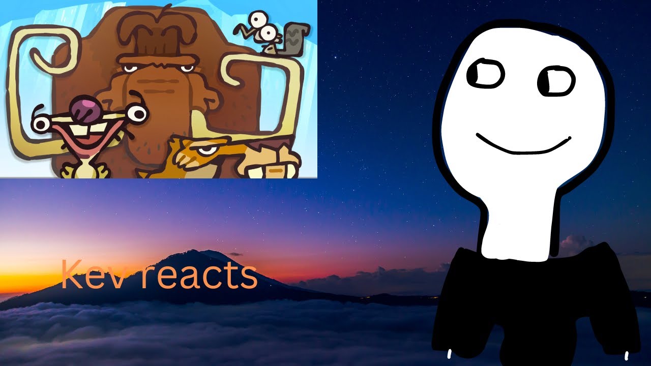 The Ultimate "Ice Age" Recap Cartoon reaction || earthbound ice age ...
