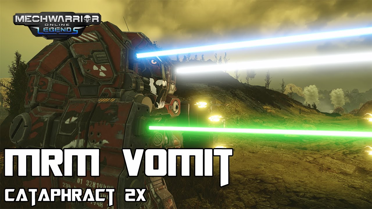 The Missile Storm Carrier Prototype - Cataphract 2X | Mechwarrior ...