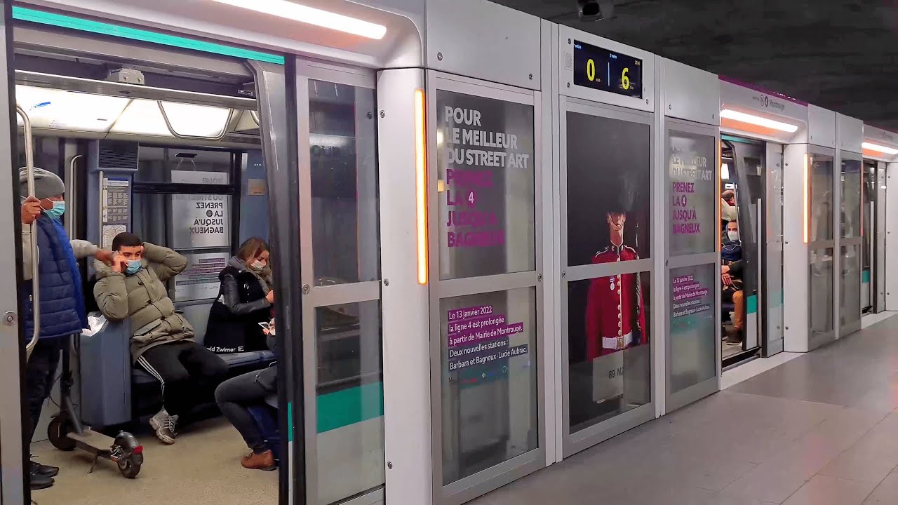 Ligne 4 Châtelet - YouTube