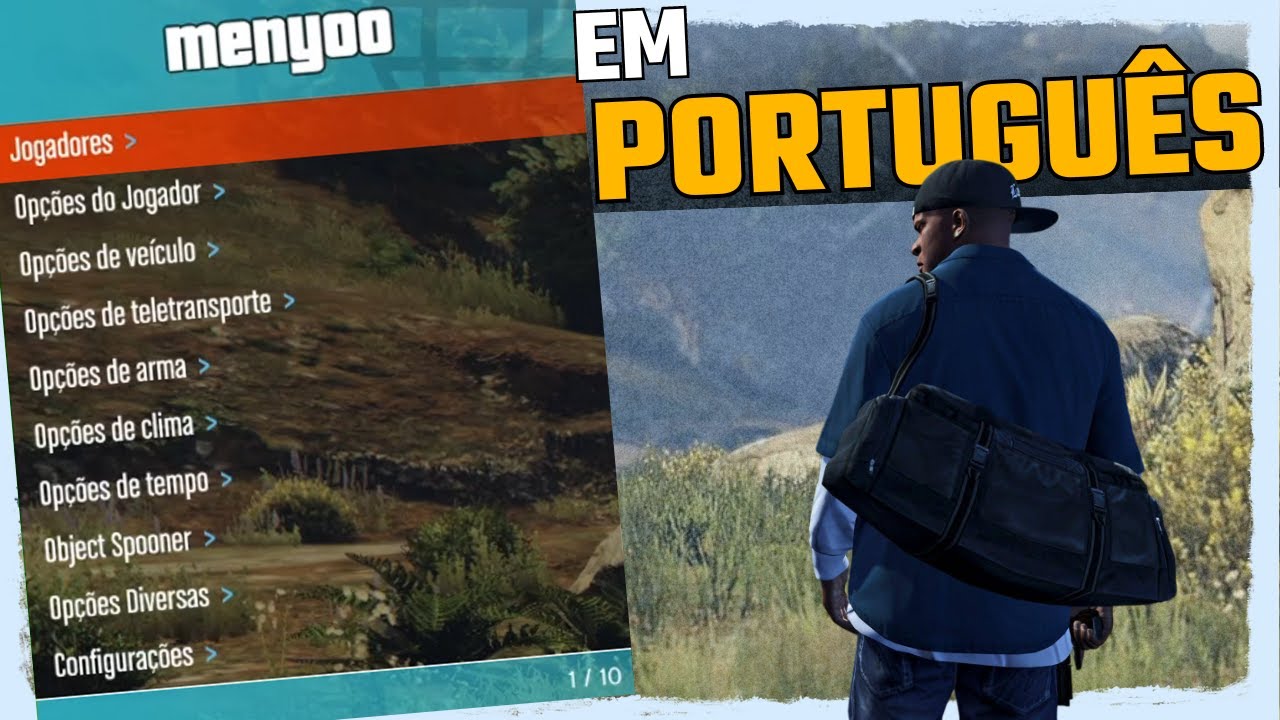 Como Instalar Mod Menyoo (mod menu) em Português - YouTube