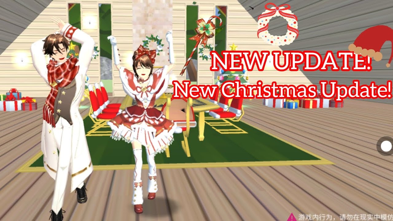 NEW UPDATE!, New Christmas update 🎄⛄, Sakura School Simulator Chinese ...