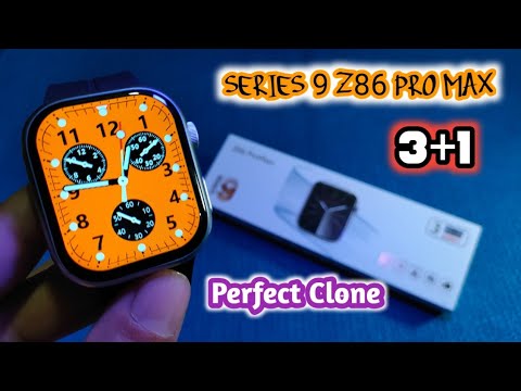 Z86 PRO MAX SMART WATCH UNBOXING SERIES 9 PERFECT CLONE Z86 PRO MAX UNBOXING REVIEW - YouTube
