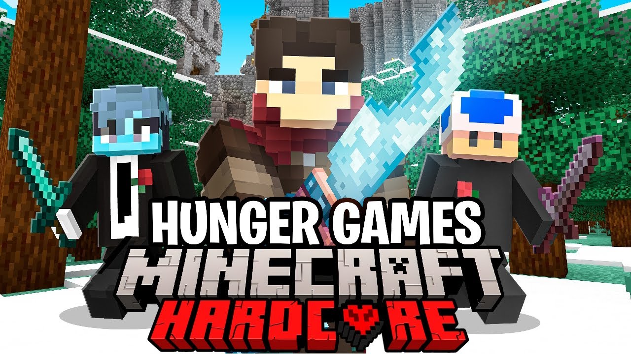 100 Players Simulate the Winter HUNGER GAMES in Minecraft! - YouTube