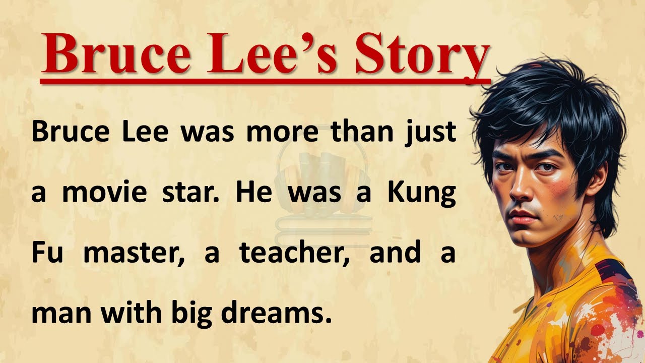 Bruce Lee | Reading Practic | Graded Reader | Improve English | A1 ...