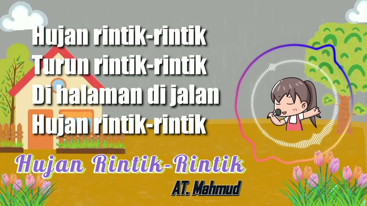 Lagu Hujan Rintik-rintik Ciptaan AT Mahmud - YouTube