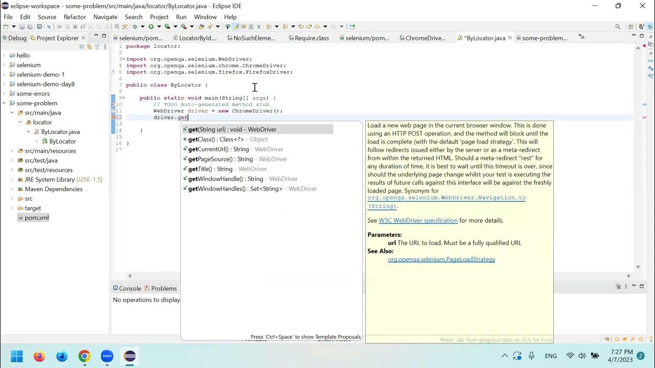 Fix lỗi webdriver trong maven project - YouTube