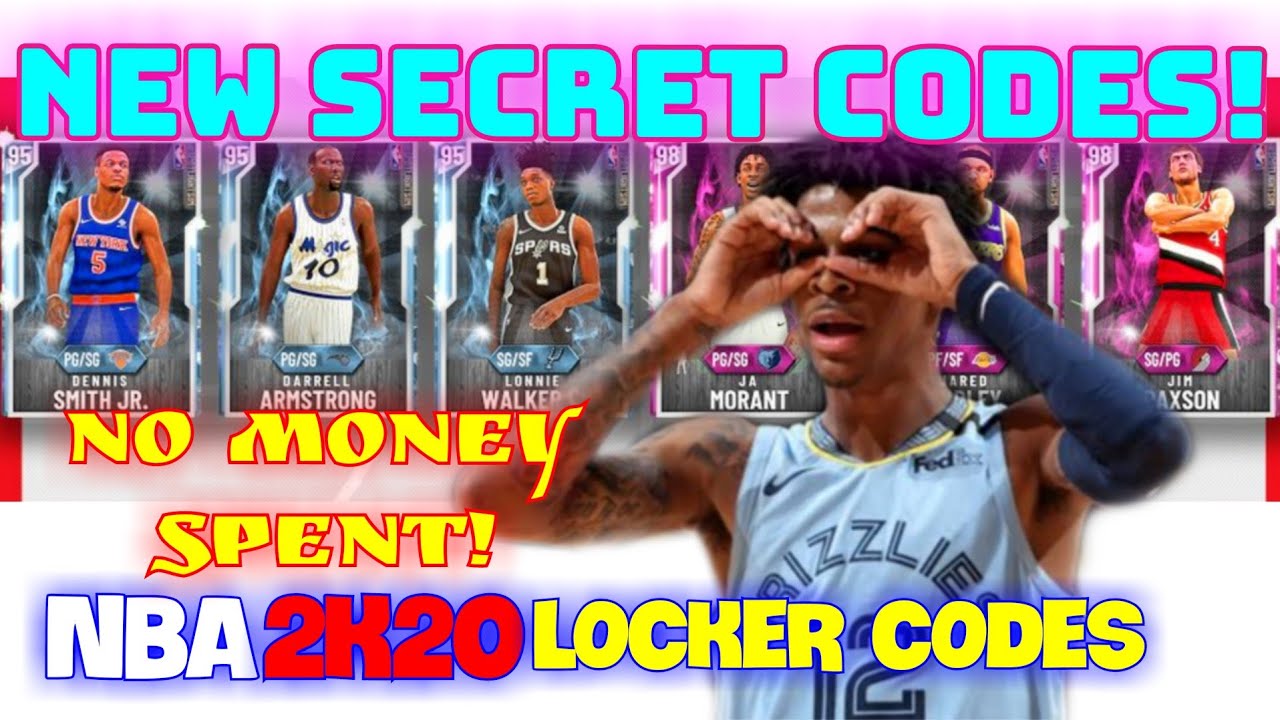ACTIVE NBA LOCKER CODES JA MORANT Spotlight Cards NBA 2K20 Locker Codes ...