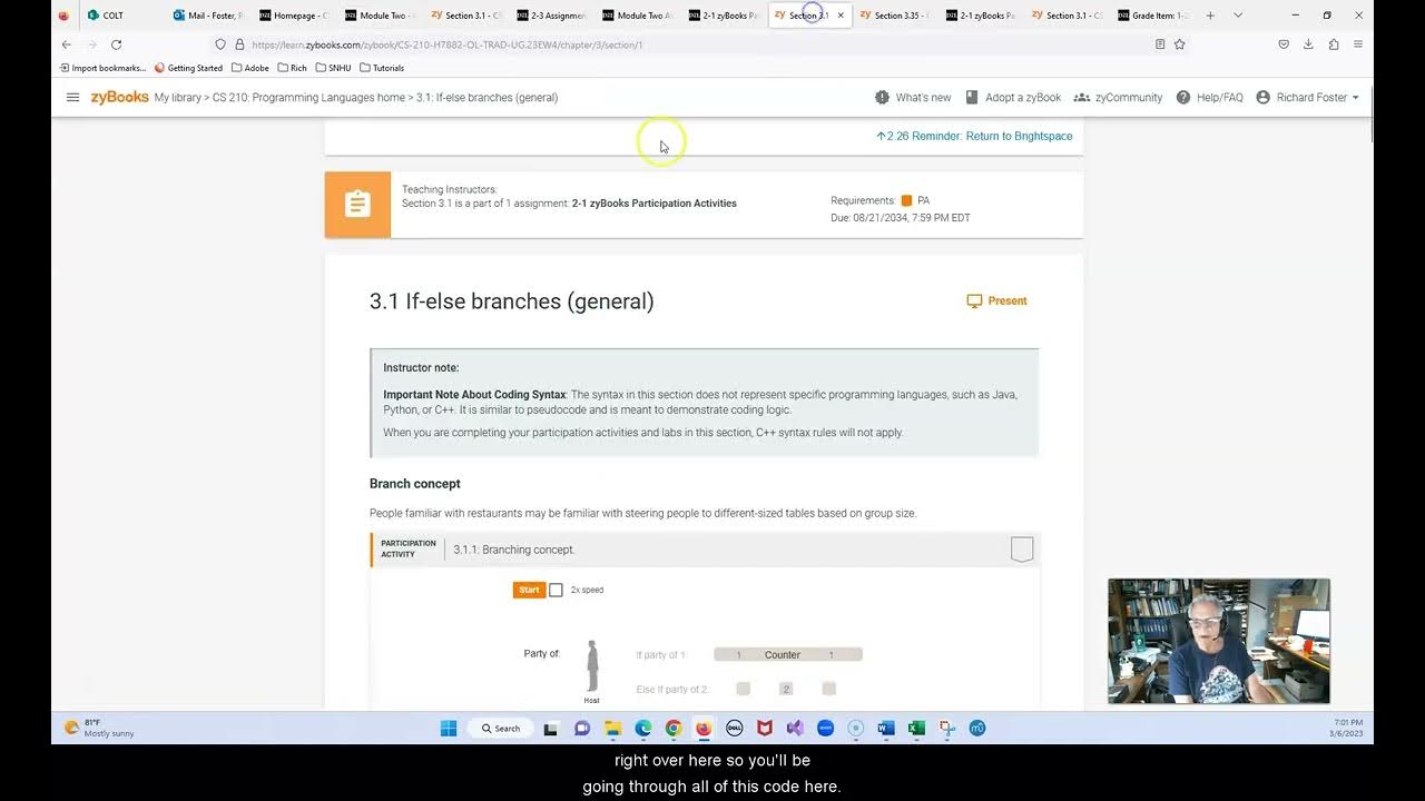 CS 210 Module Two Introduction - YouTube