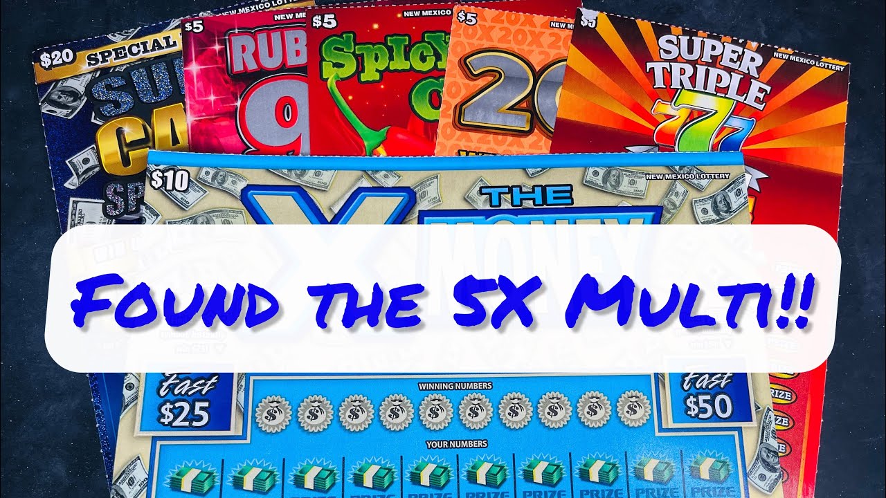 5X Multiplier on Out of a State Lottery!! 💵 #lottery #texaslottery # ...