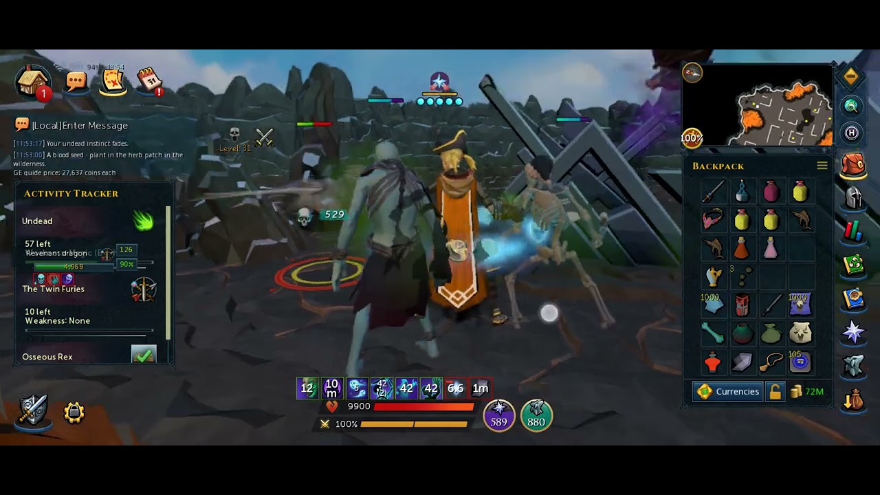 Revenants Slayer Task - Runescape 3 Mobile - Wilderness - Chilling ...