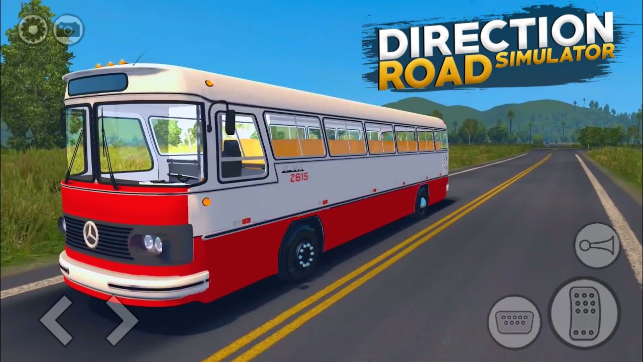 NOVO ÔNIBUS! Direction Road Simulator - Mega Atualização com Várias ...