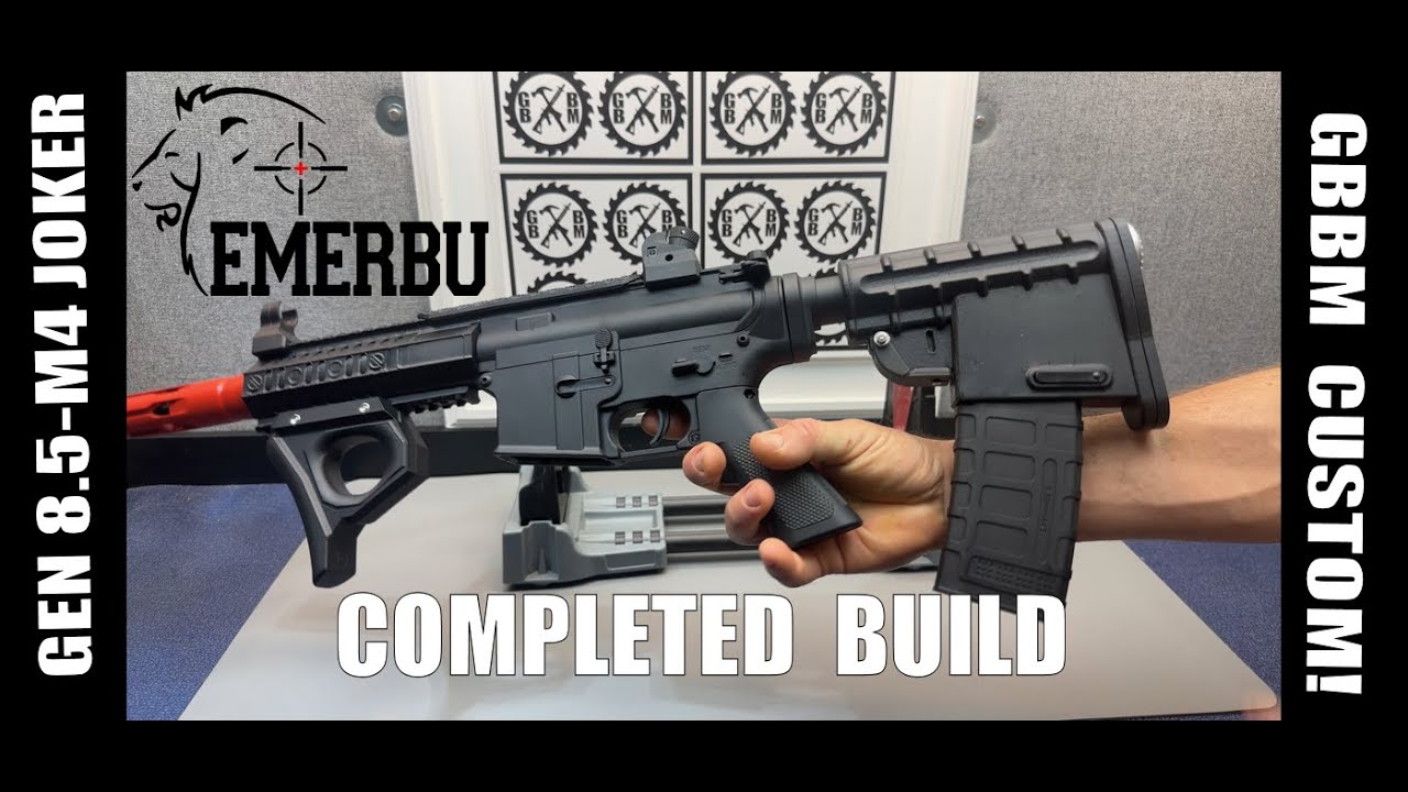 Gel Blaster Build Explained - Custom "JOKER" Style M4A1 GEN8.5 (TOY ...