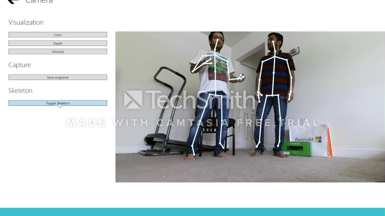 Kinect Gesture based programming - YouTube
