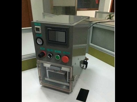 Newest high Precision automatic Vacuum OCA Laminating Machine - YouTube
