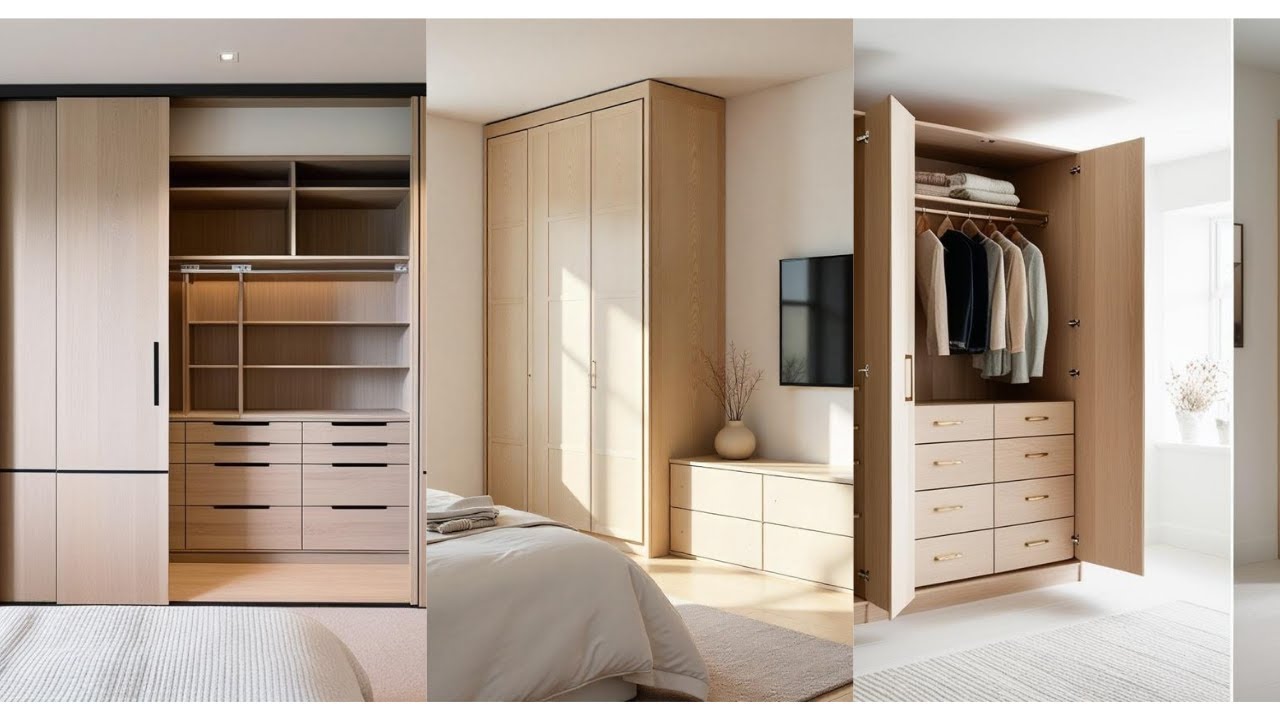 Transform Your Bedroom With Latest Wardrobe Designs 2025 | Bedroom ...