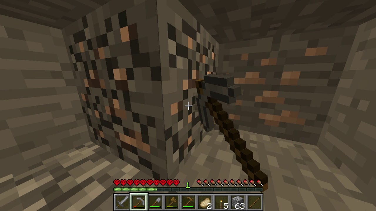 Minecraft mining trip - YouTube