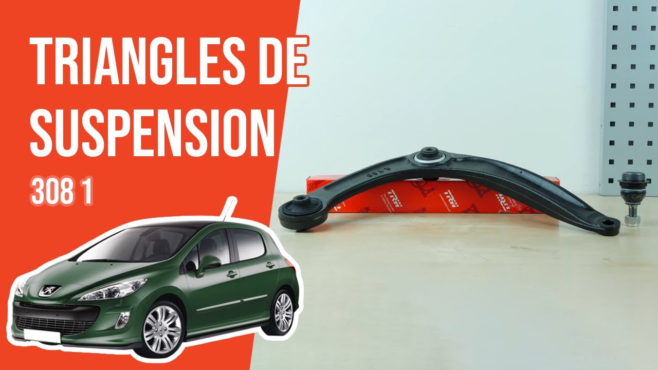 Changer les Triangles de suspension Peugeot 308 1 🚗 - YouTube