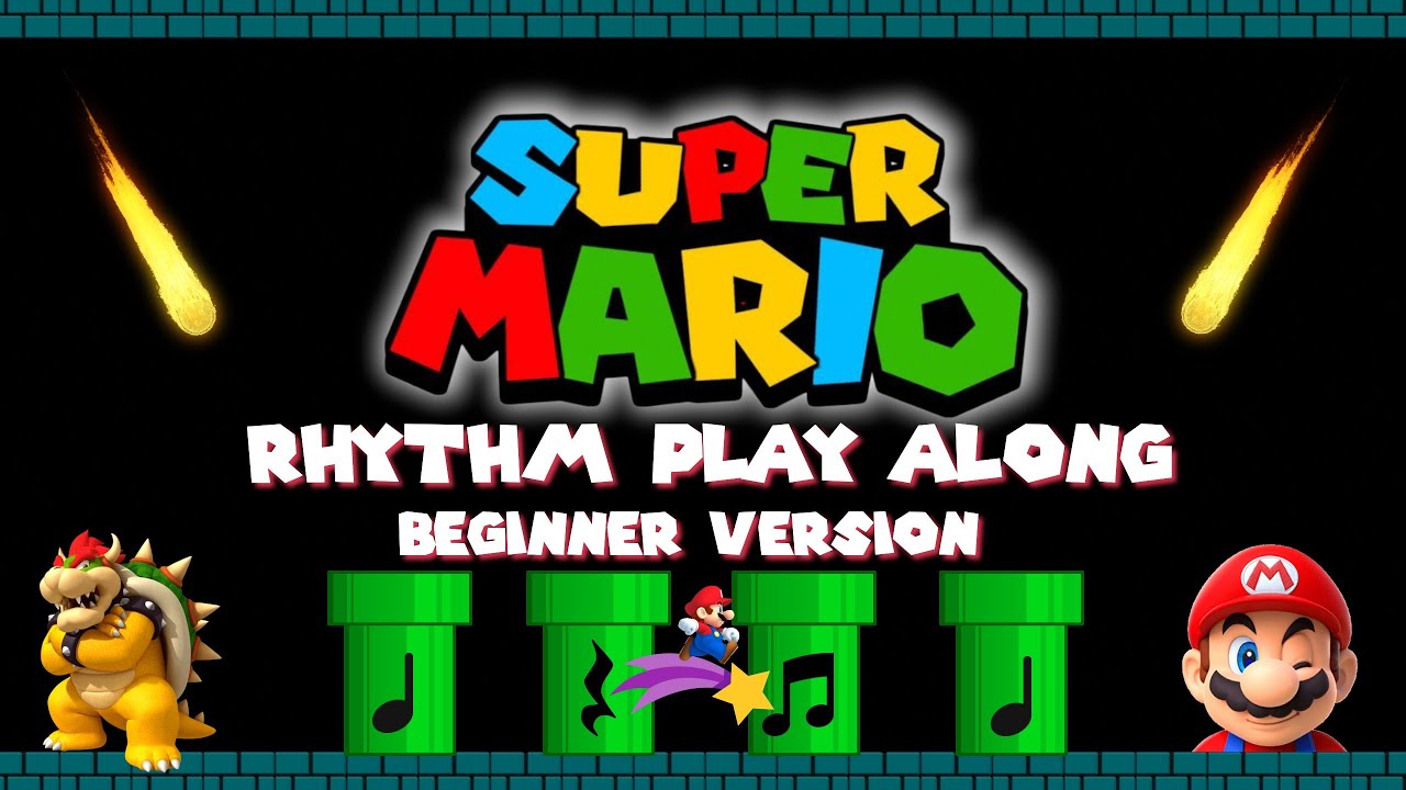 Mario Rhythm Play Along: Elementary Music Class [Beginner Version ...
