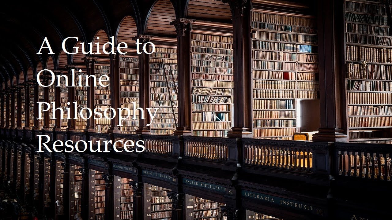 A Short Guide to Philosophy Resources on the Internet - YouTube