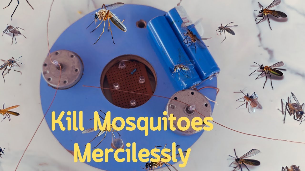 Mosquito Terminator: Electric Mosquito killer Machine/ Insect Trap: Diy ...
