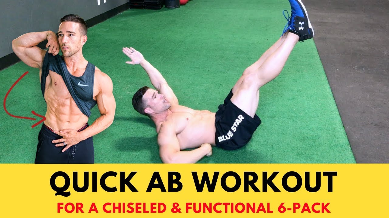 QUICK AB WORKOUT (FUNCTIONAL 6-PACK MOVES) - YouTube
