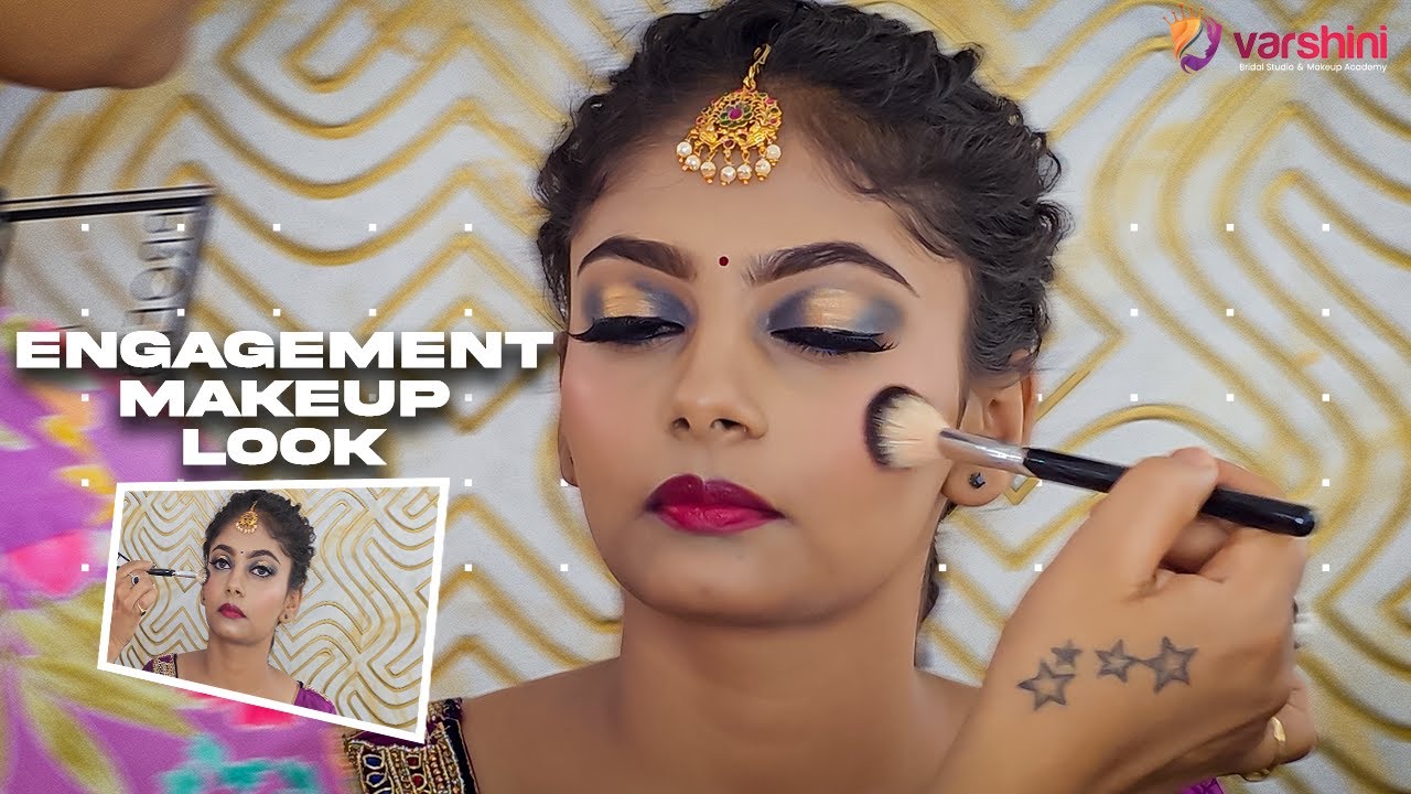 Step by step engagement makeup tutorial ಕನ್ನಡದಲ್ಲಿ | by varshini ...