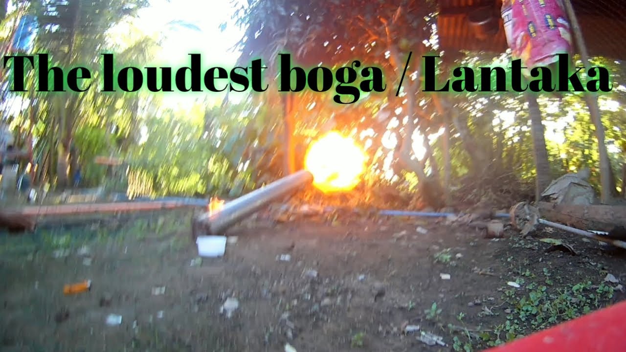 how to make boga/lantaka | the loudest boga / lantaka - YouTube