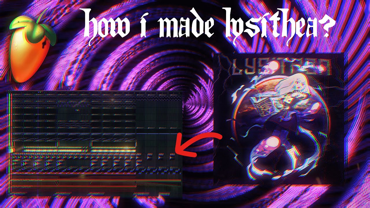 HOW I MADE LYSITHEA (HOUSE PHONK TUTORIAL FL STUDIO 21 FLP) - YouTube