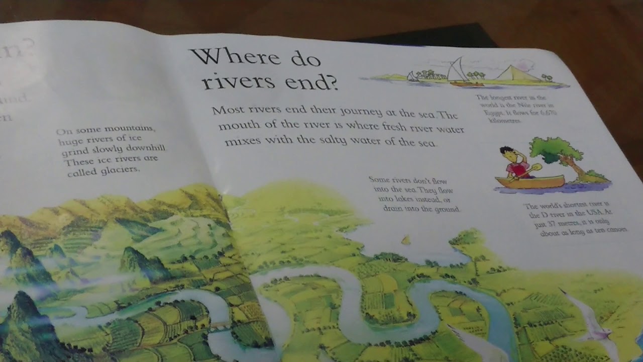 Where do rivers end? - YouTube