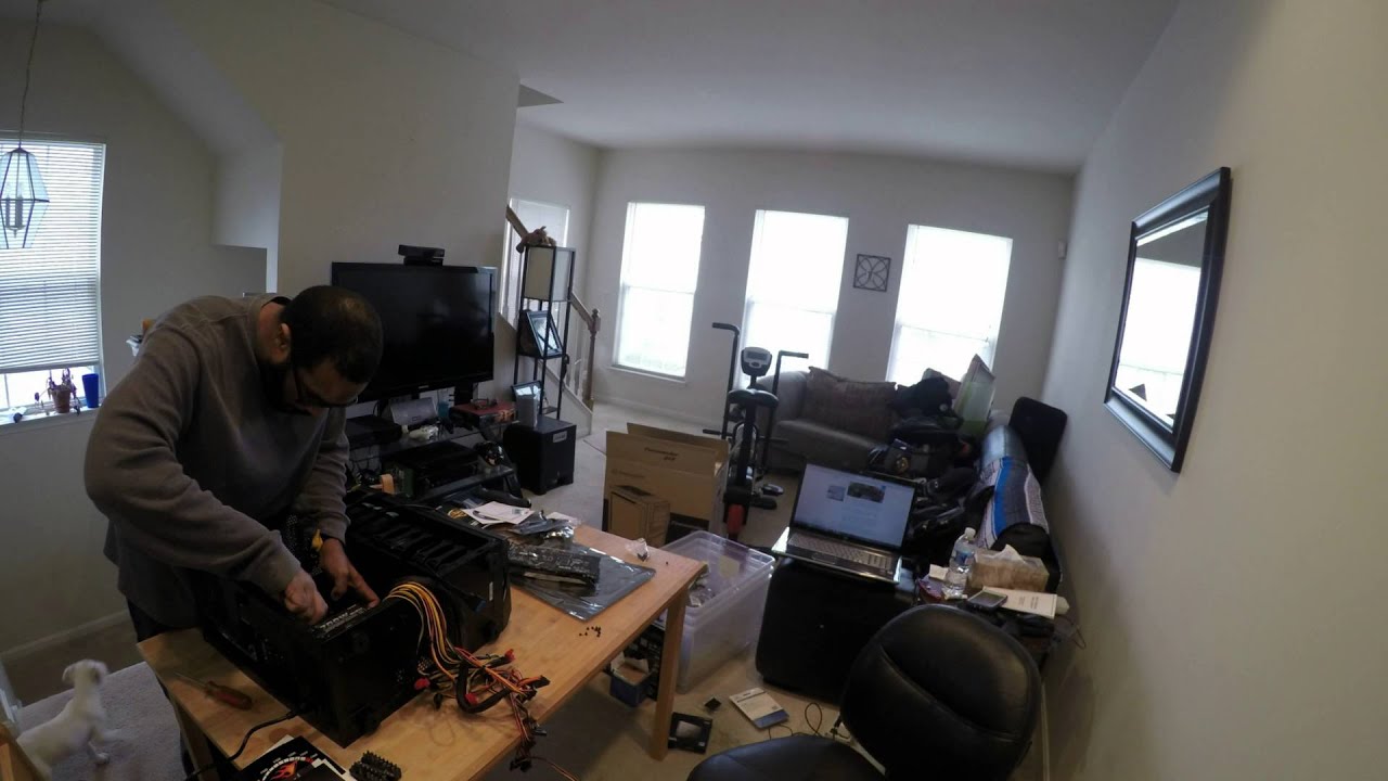 My First PC Build: Time Lapse - YouTube