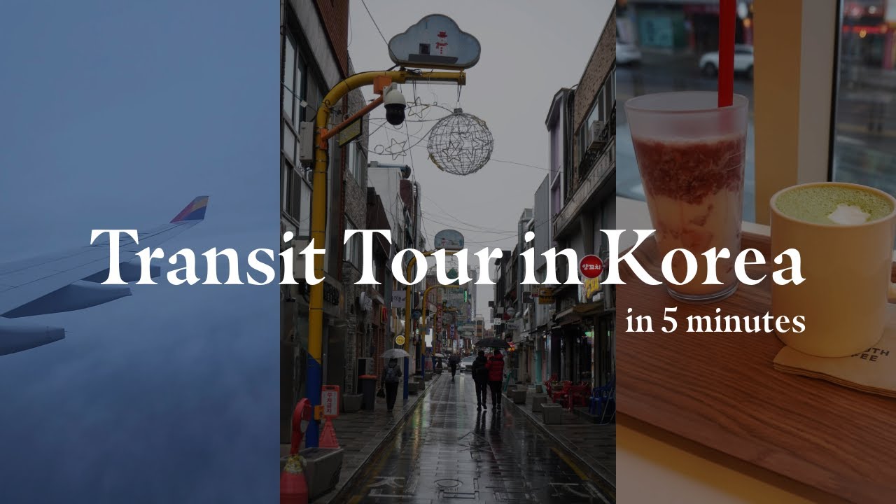 My Korean Transit Tour! (Sinpo International Market) - YouTube