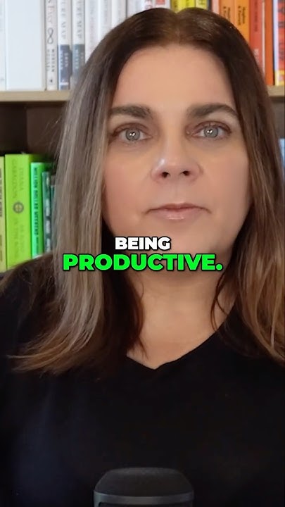 How to stop being busy and start being productive - YouTube