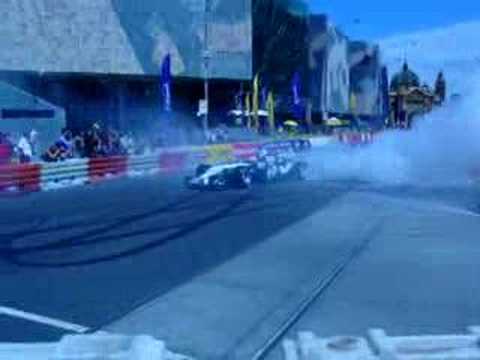 Williams F1 Burnout - YouTube