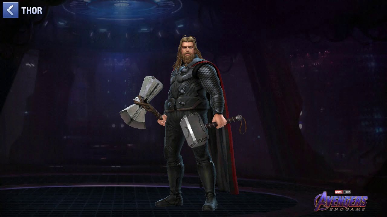 Fatty thor endgame uniform marvel future fight ... review - YouTube