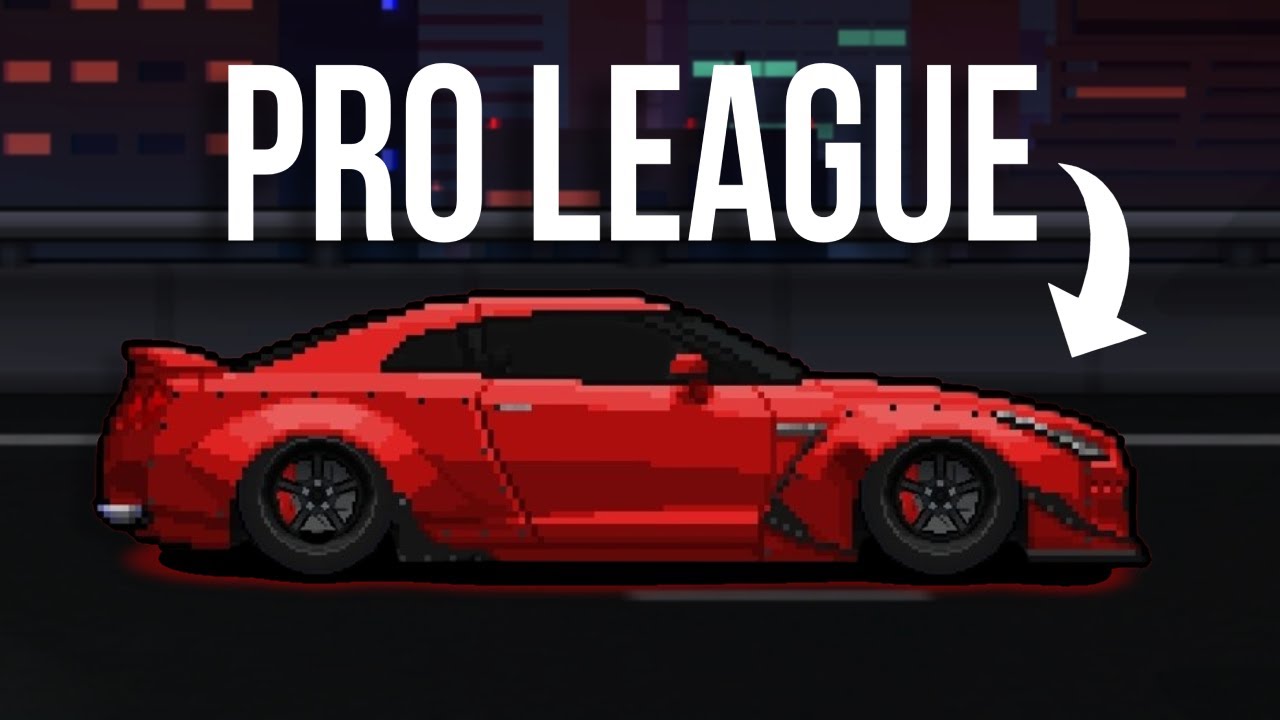 The Best GTR in the whole world (PIXEL CAR RACER) - YouTube