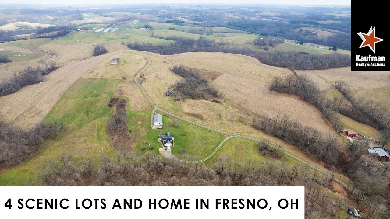 4 Scenic Lots and Home in Fresno, OH - YouTube