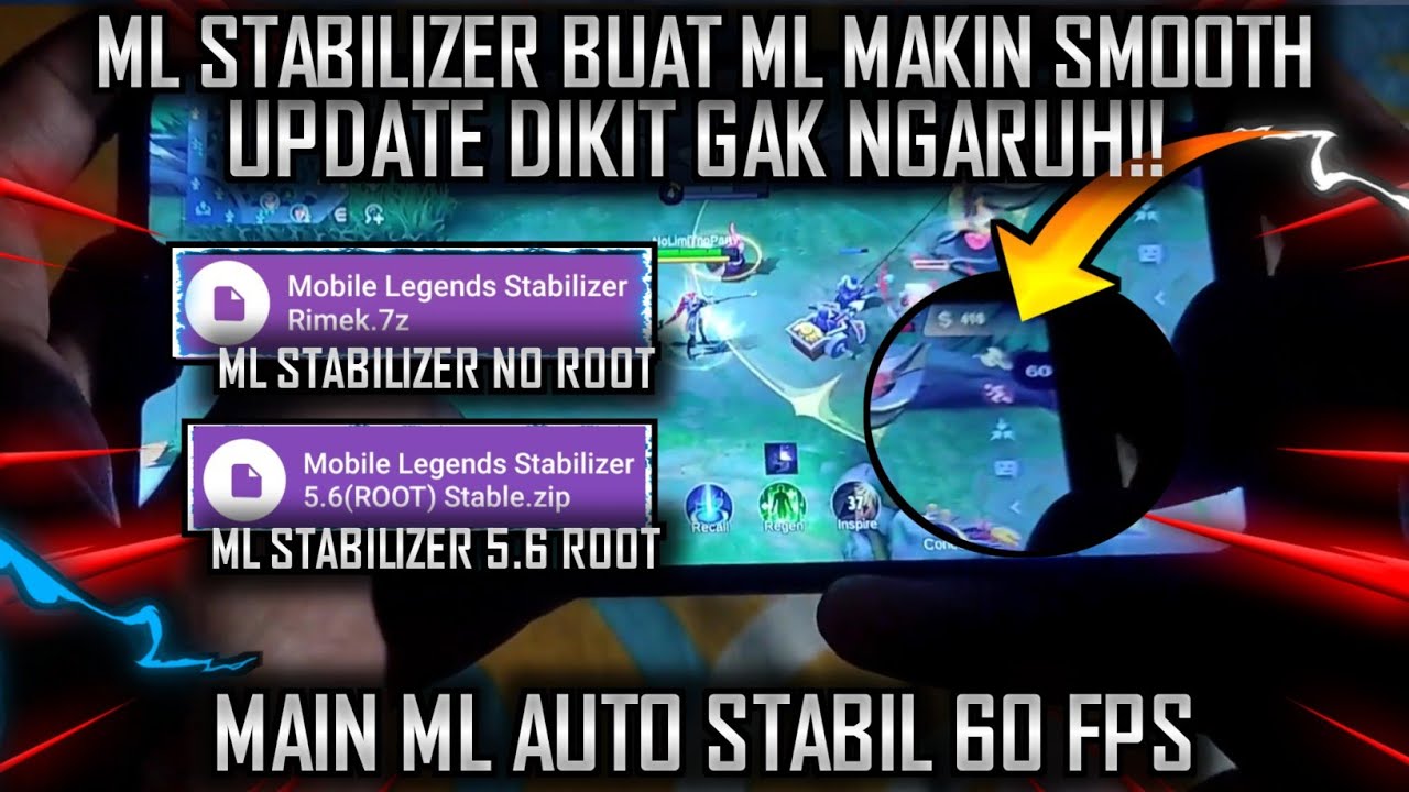 MOBILE LEGENDS STABILIZER BUAT ML MAKIN SMOOTH DI PATCH TERBARU ...