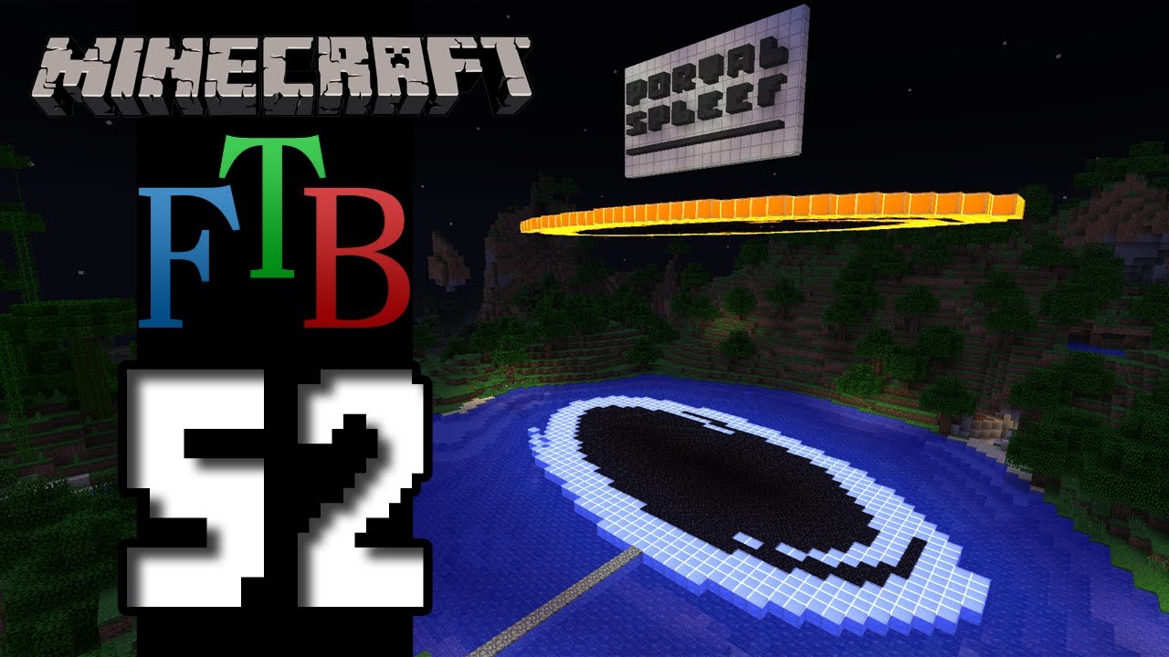 Minecraft Feed The Beast - S2E52 - Portal Spleef! - YouTube