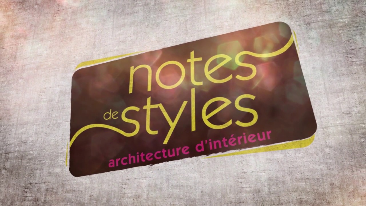 Animation du logo Notes de Styles - YouTube