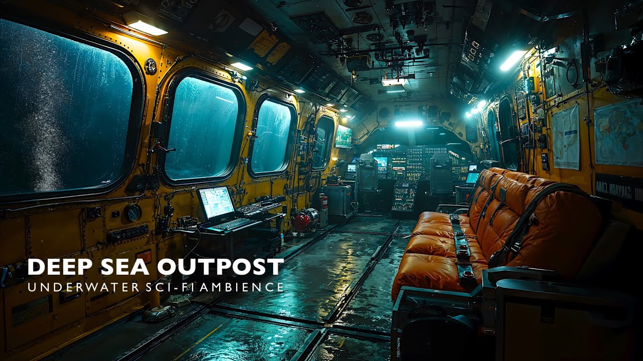 Ultimate Sci-Fi Deep Sea Outpost Ambience | Ambient for Sleep & Focus ...