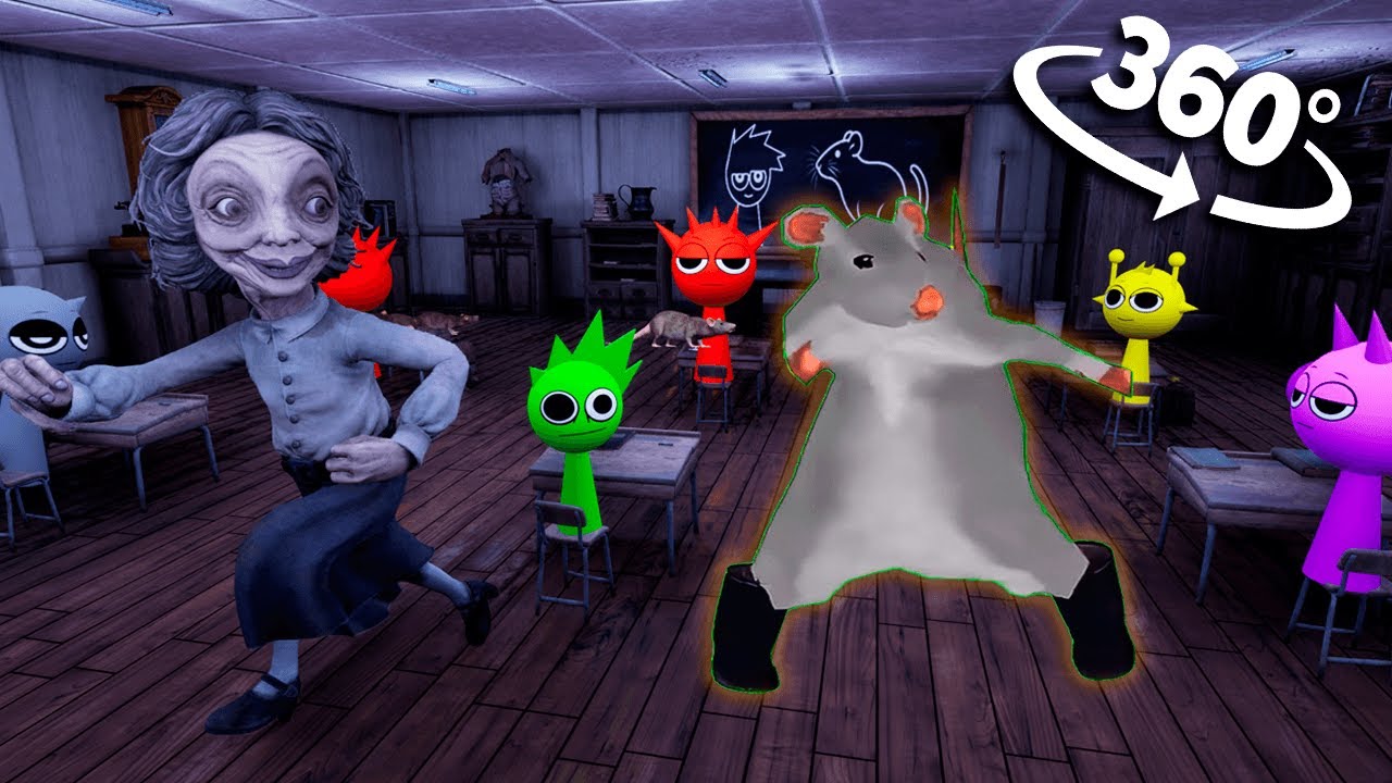 Rat Dance in class Teacher is shocked in 360° VR ( Rat dance meme ...