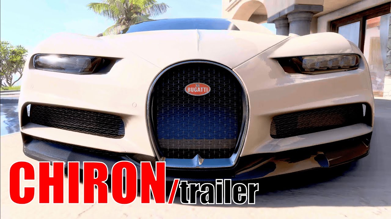 BUGATTI CHIRON trailer FH5 - YouTube