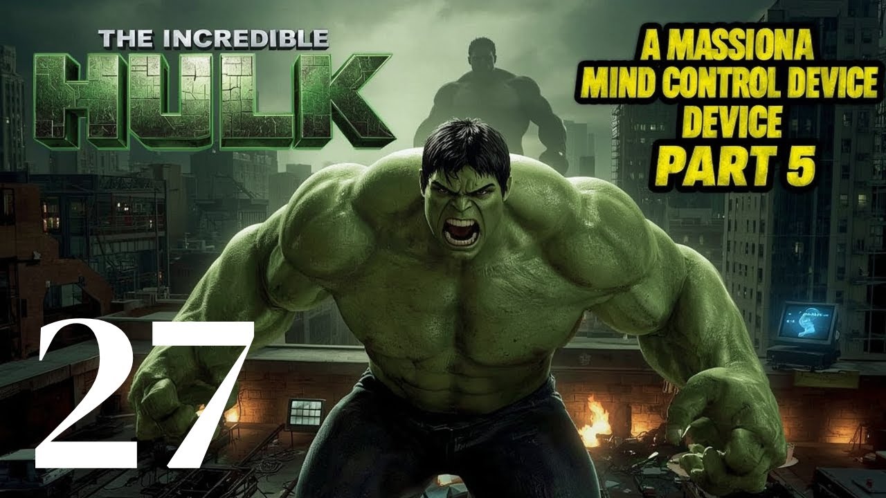 The Incredible Hulk (2008) | Walkthrough Part 27 | Mass Mind Control ...