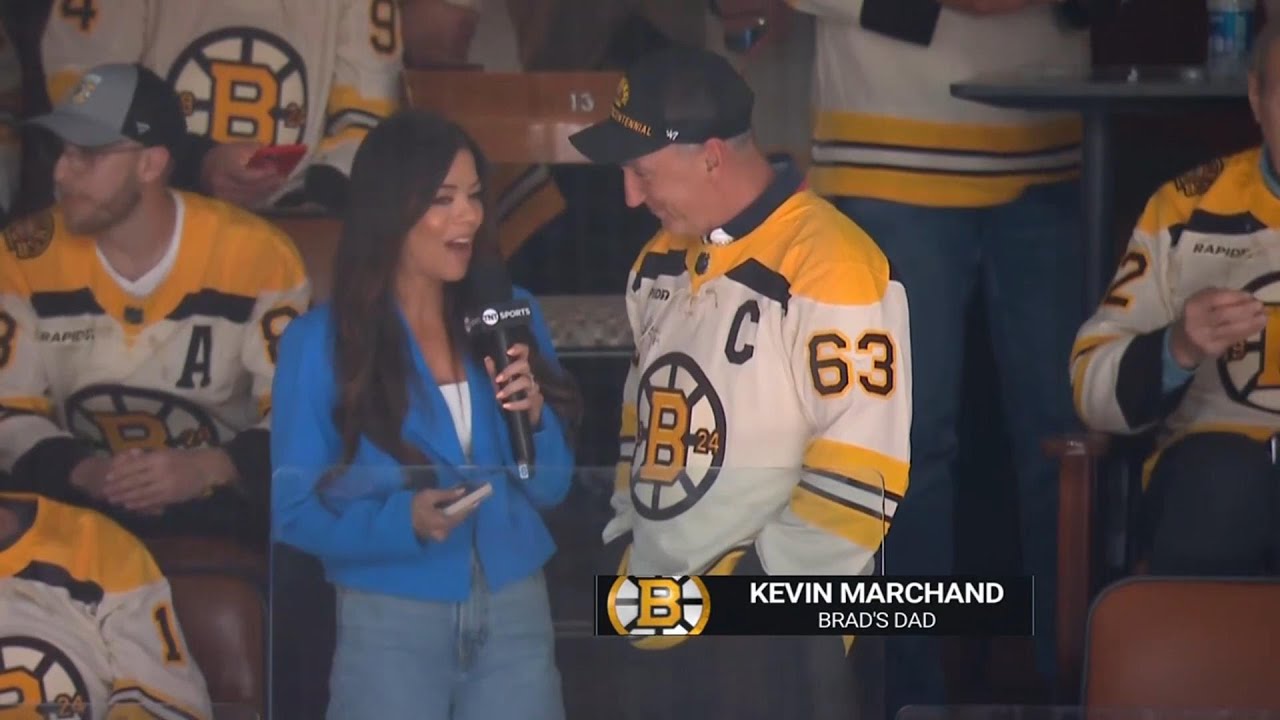 Wholesome Moment: Boston Bruins Score While Brad Marchand's Dad Is On ...