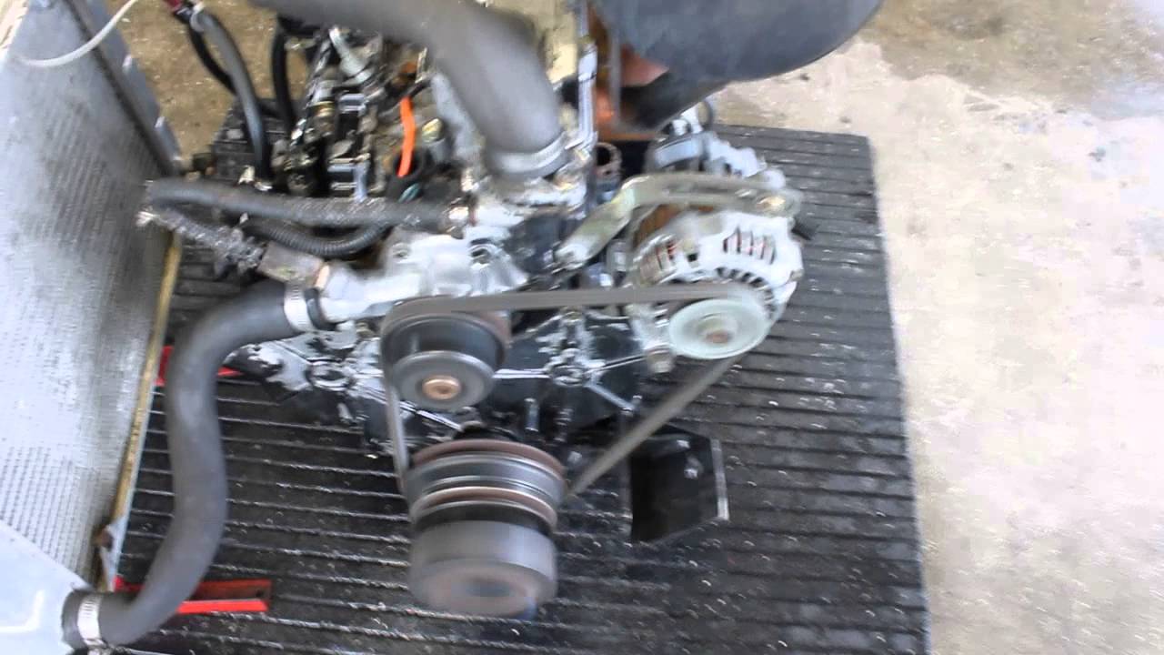 kubota v1505 diesel engine 006 - YouTube