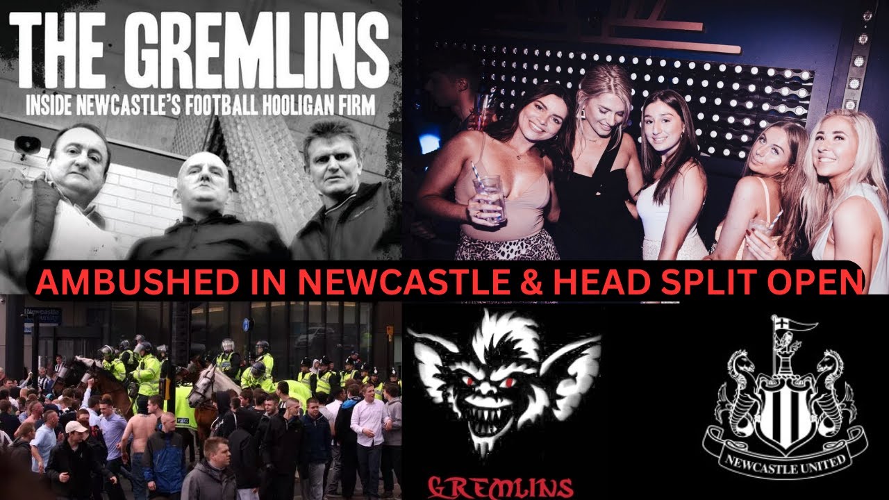 FOOTBALL HOOLIGANS AWAY DAY IN NEWCASTLE, NIGHTLIFE & FIGHTING THE ...
